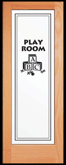 Custom etched glass doors | Design your own interior glass door