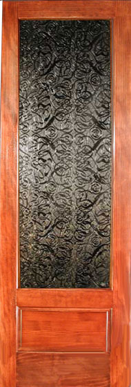 Interior glass doors | Glass door with swirling texture | Ambiance doors