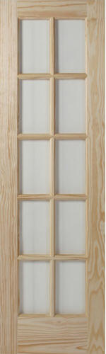Interior French doors | TDL doors | True divided lite doors | Pine doors