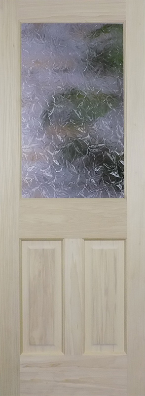Interior doors with textured glass | Unique wood and glass doors great ...