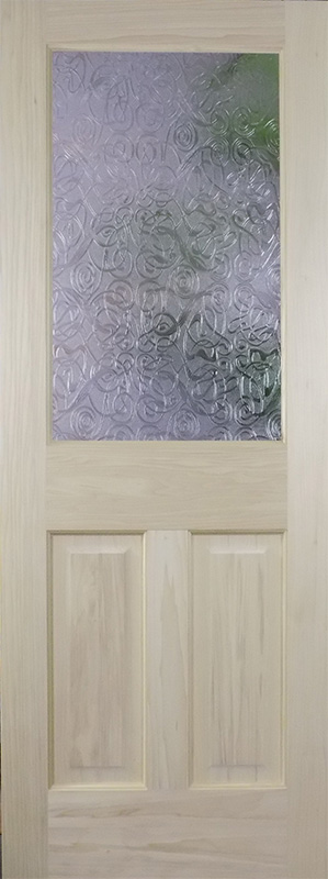 Interior glass doors | Glass door with swirling texture | Ambiance doors