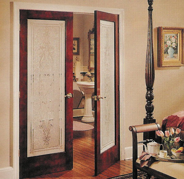Interior French doors | Elegant glass doors